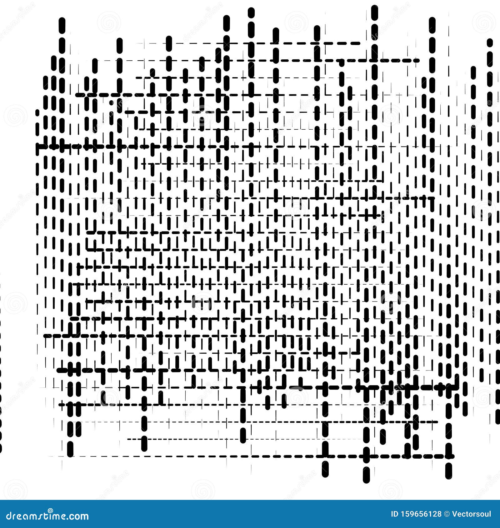 Random Grid, Mesh Pattern. Grating, Trellis Texture. Intermittent ...
