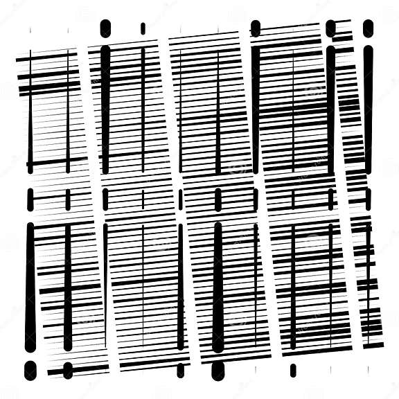Random Grid, Mesh Pattern. Grating, Trellis Texture. Intermittent ...
