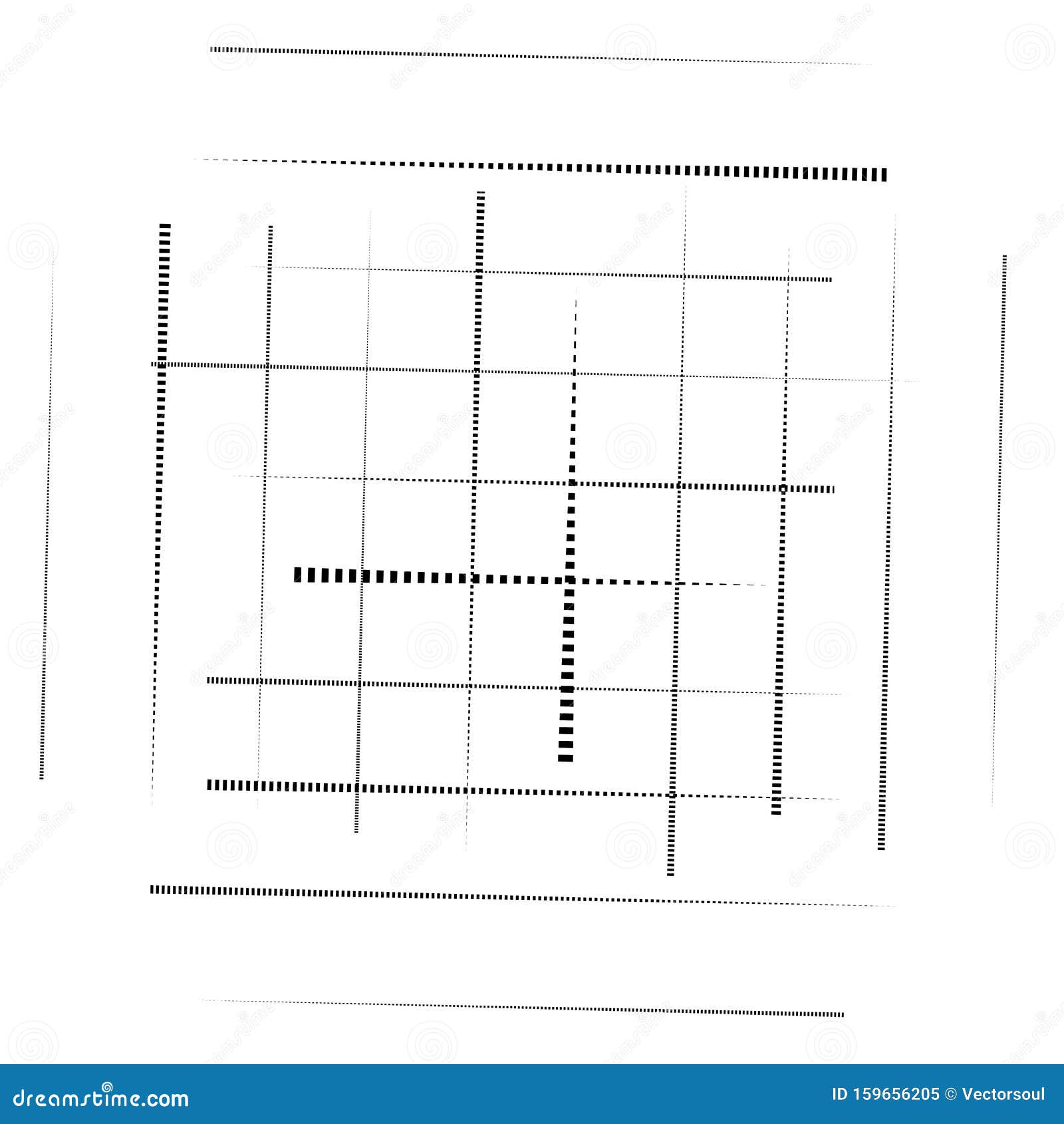 Random Grid, Mesh Pattern. Grating, Trellis Texture. Intermittent ...