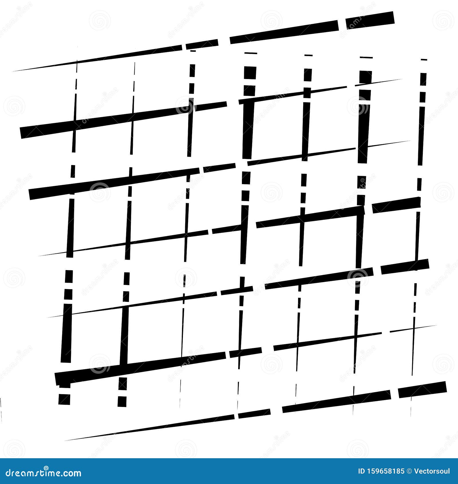 Random Grid, Mesh Pattern. Grating, Trellis Texture. Intermittent, Interrupt Lines Lattice ...