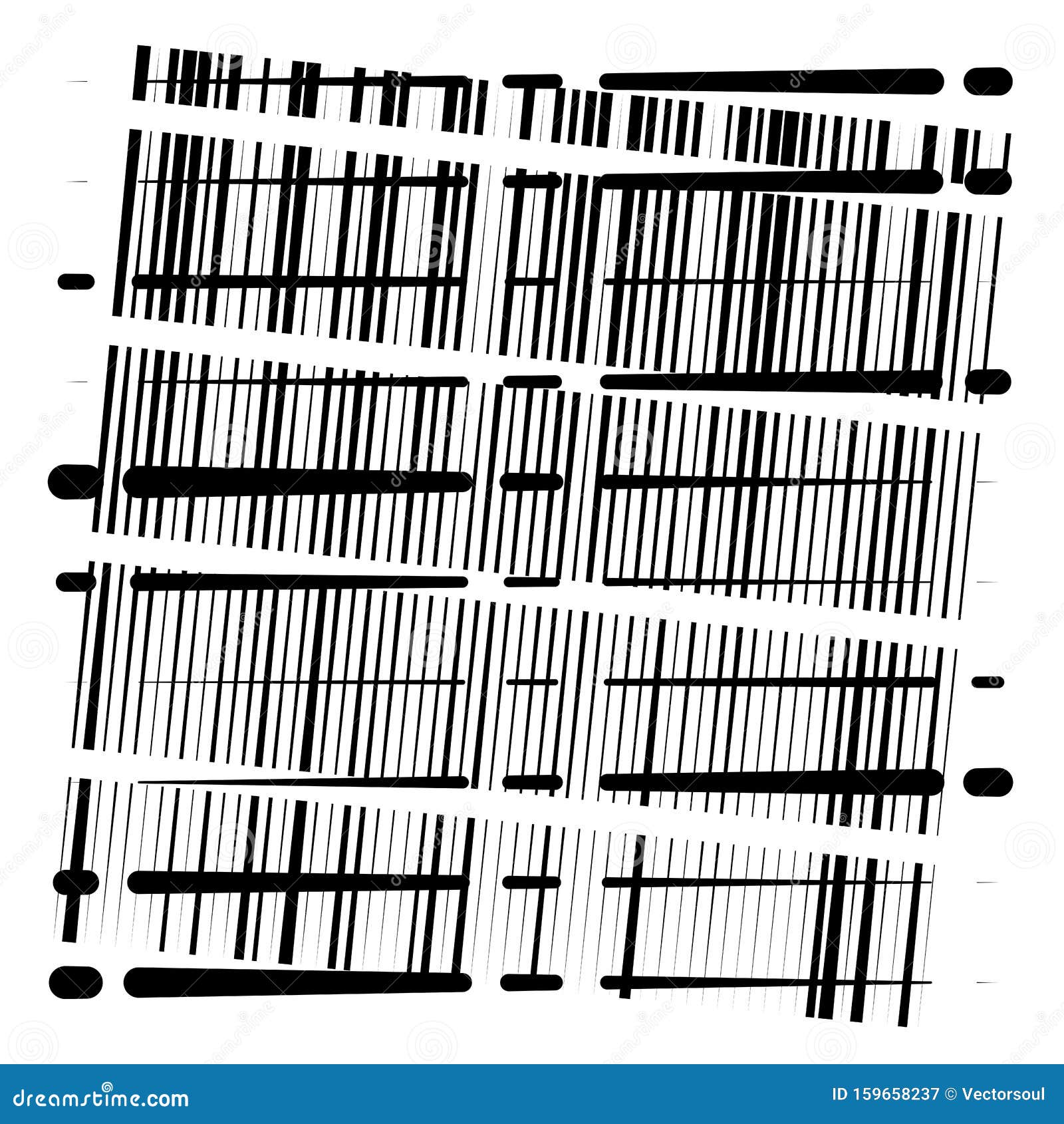 Random Grid, Mesh Pattern. Grating, Trellis Texture. Intermittent ...