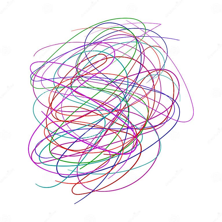 Random Hand Drawn Scribble Doodle Symbols Vector Random Hand Drawn ...