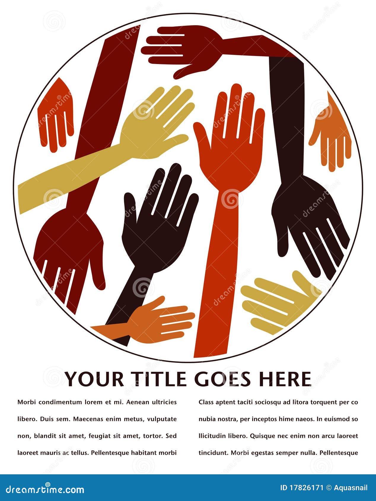 Random Hand Pattern Design. Stock Vector - Illustration of person ...