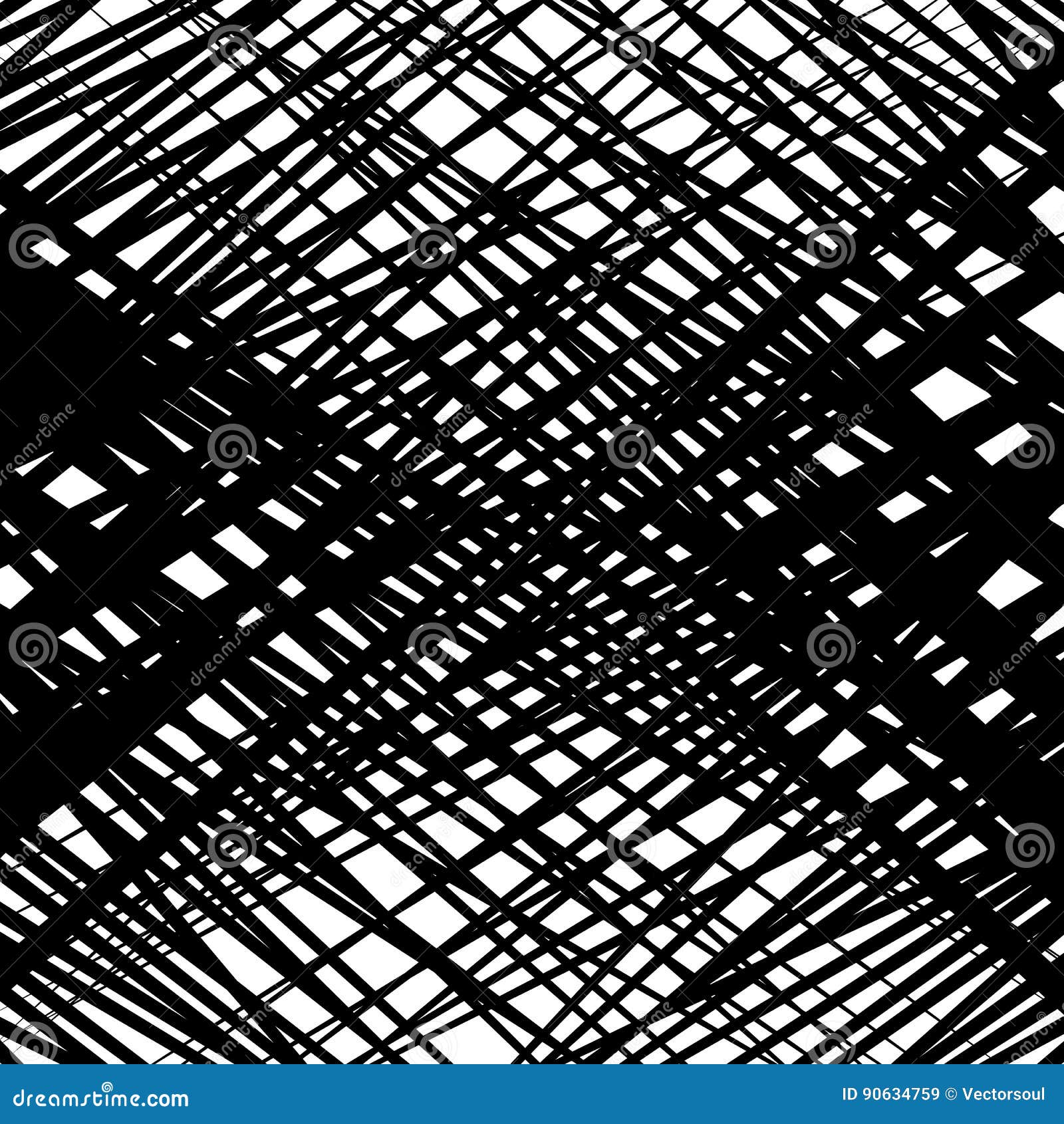 Random Intersecting Lines Abstract Geometric Pattern Random Grid Mesh Texture Stock Vector