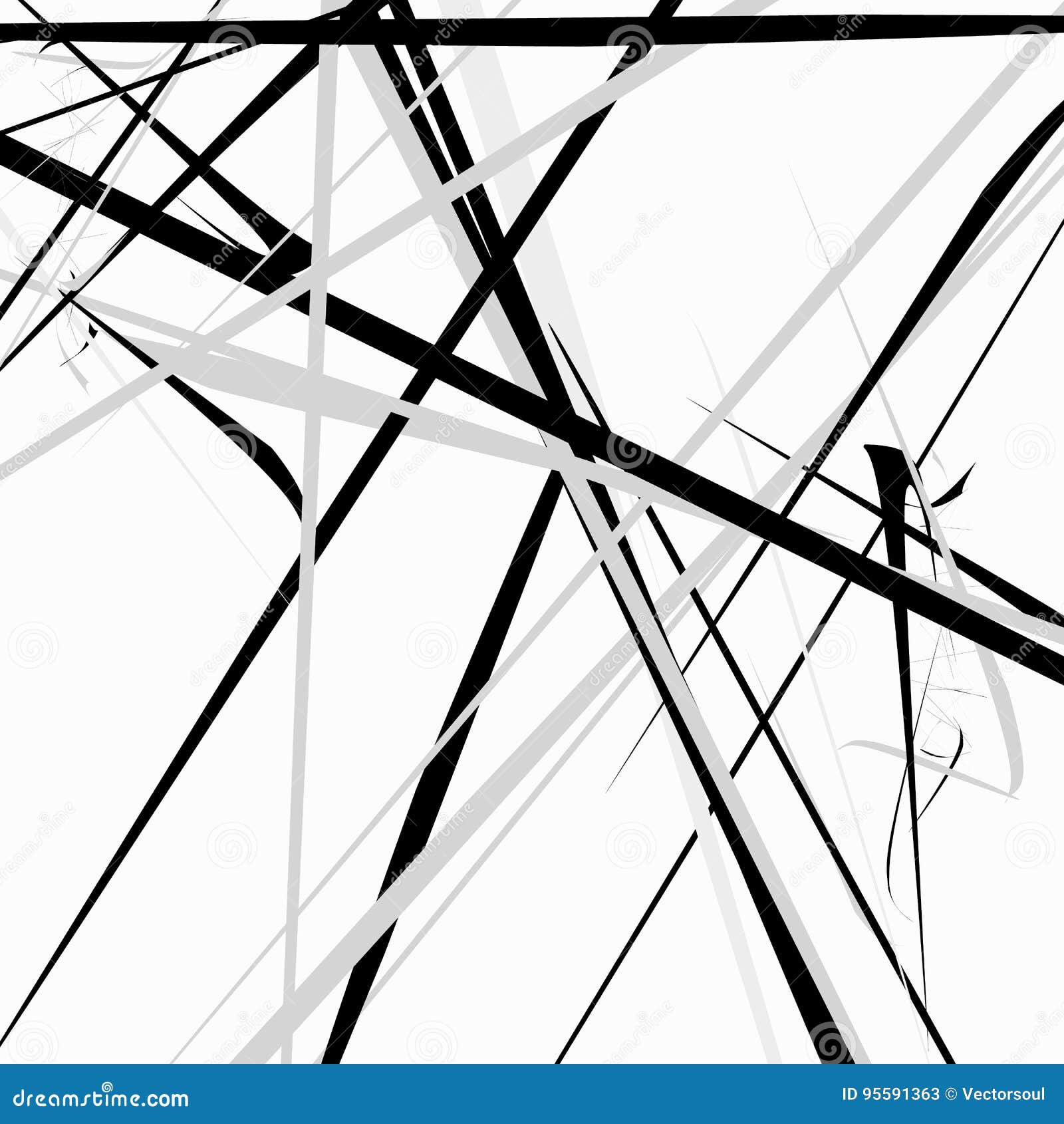 Random Intersecting Lines Geometric Pattern. Abstract Geometric Stock ...