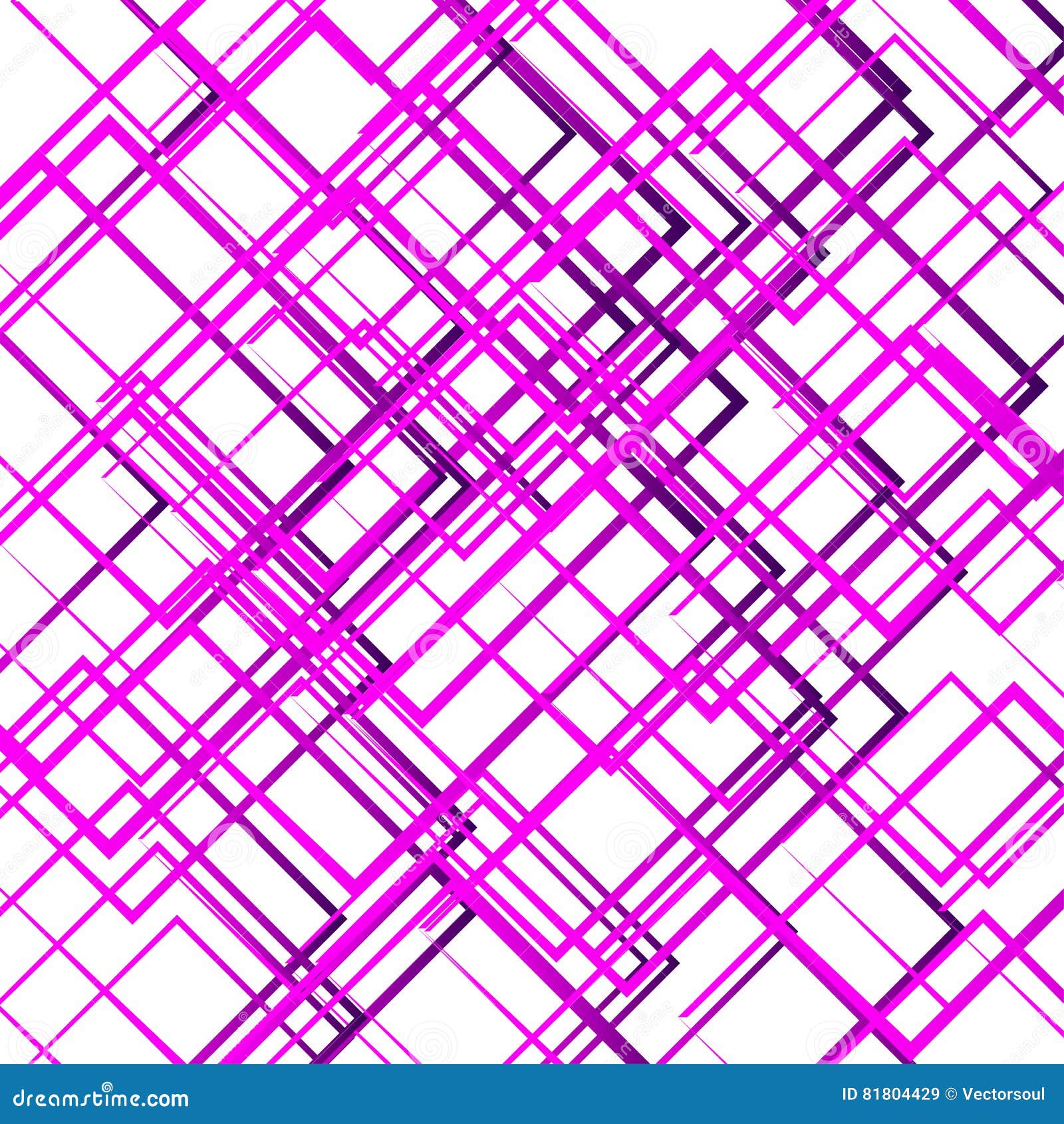 Random Intersecting Lines, Squares. Modern Colorful Geometric Te Stock ...