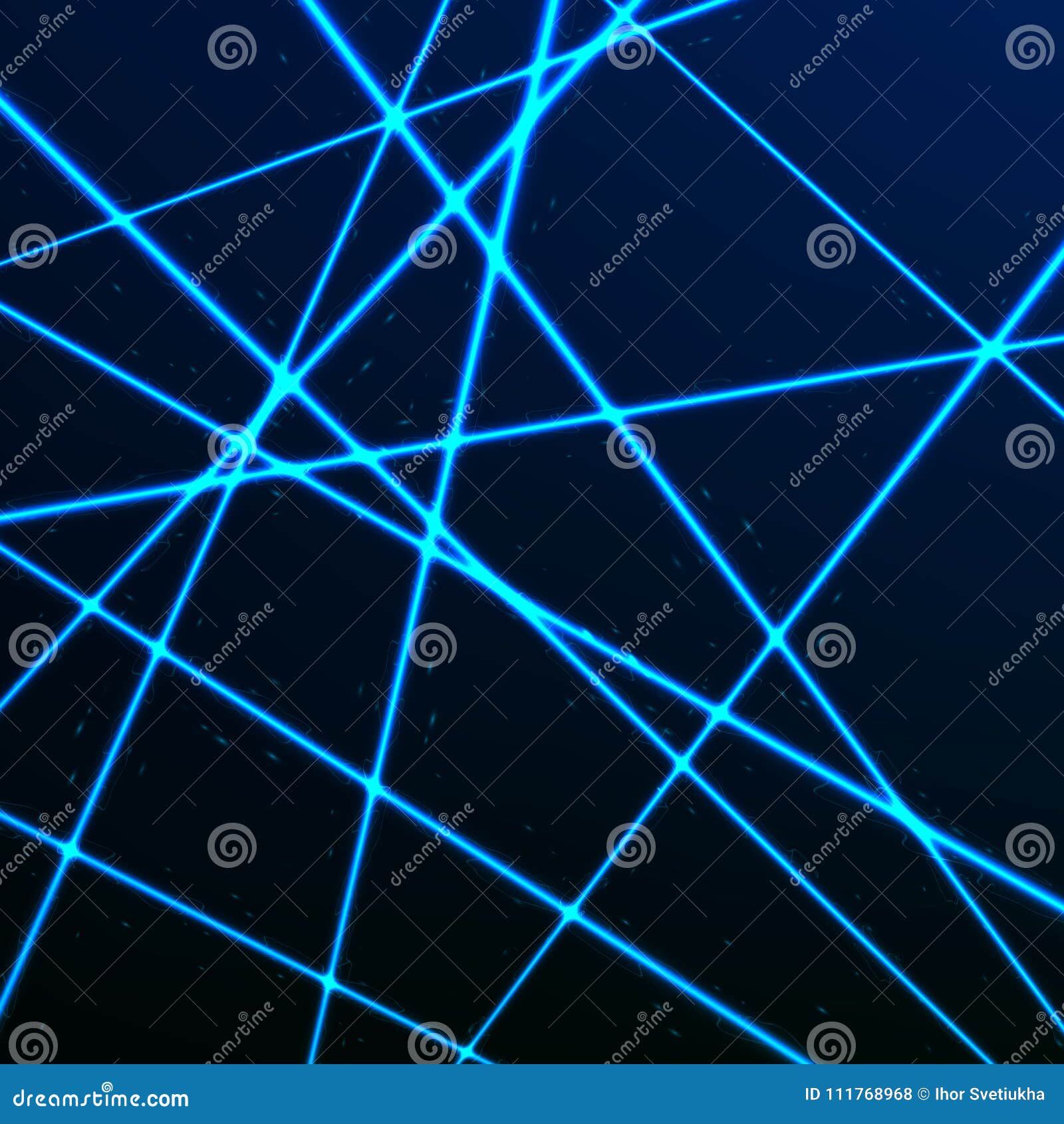Blue Laser Wallpaper