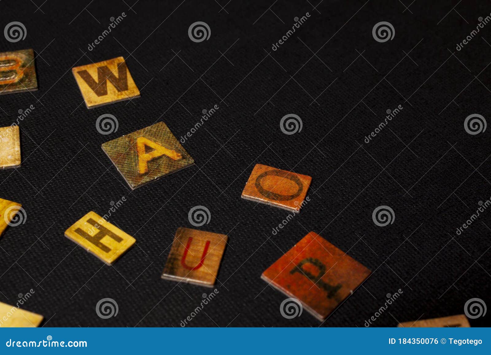 Random letters of alphabet stock photo. Image of communication - 184350076