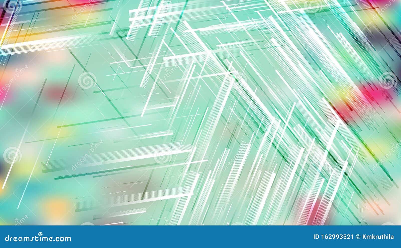 Random Light Color Lines Background Stock Vector - Illustration of ...