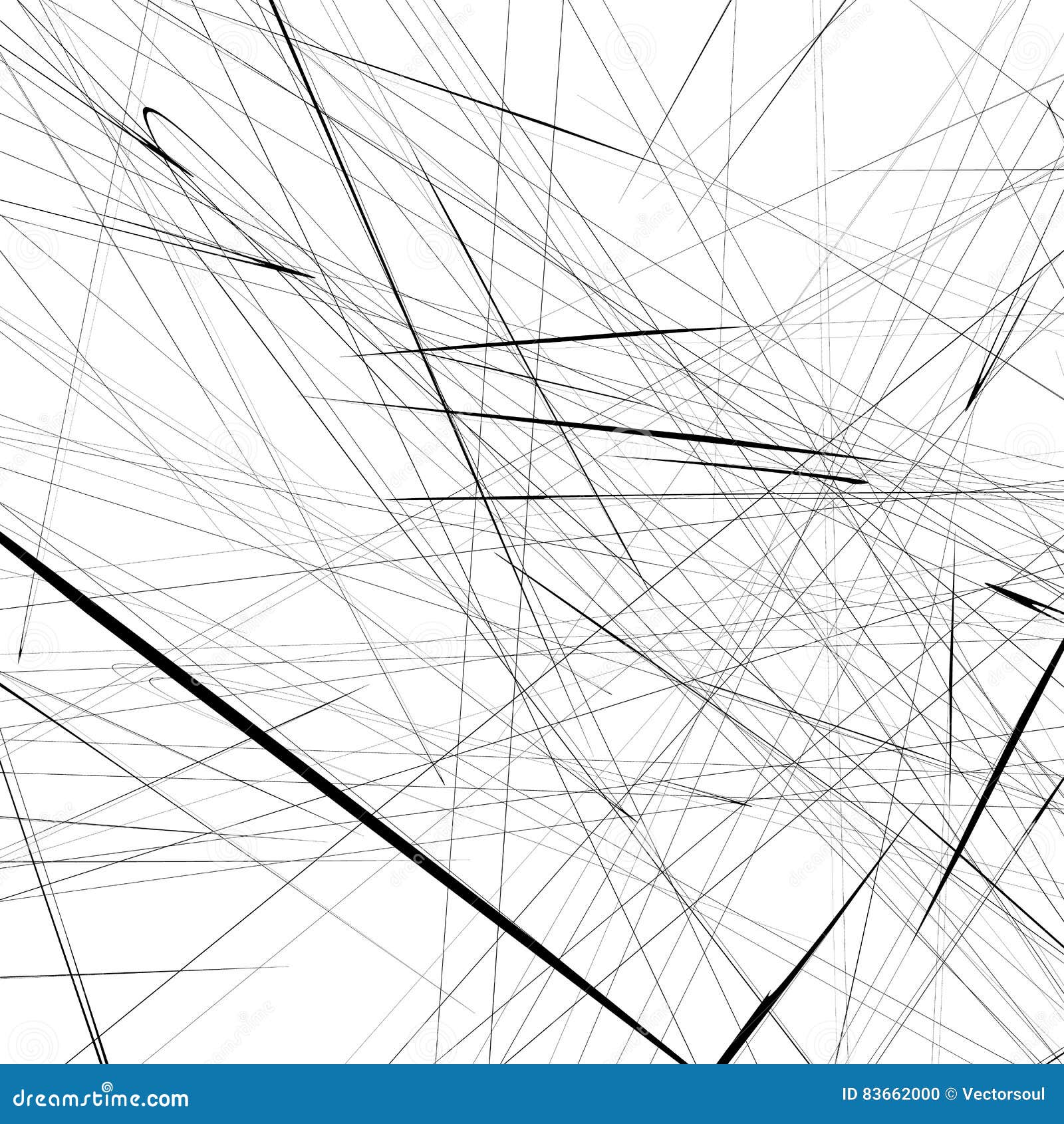 Random Lines Abstract Texture Stock Vector - Illustration of black ...