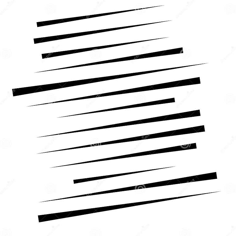 Random Lines Element. Random Horizontal Lines. Irregular Straight ...