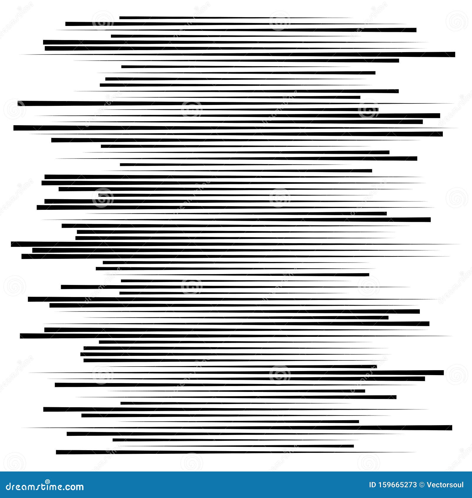 Random Lines Element. Random Horizontal Lines. Irregular Straight ...