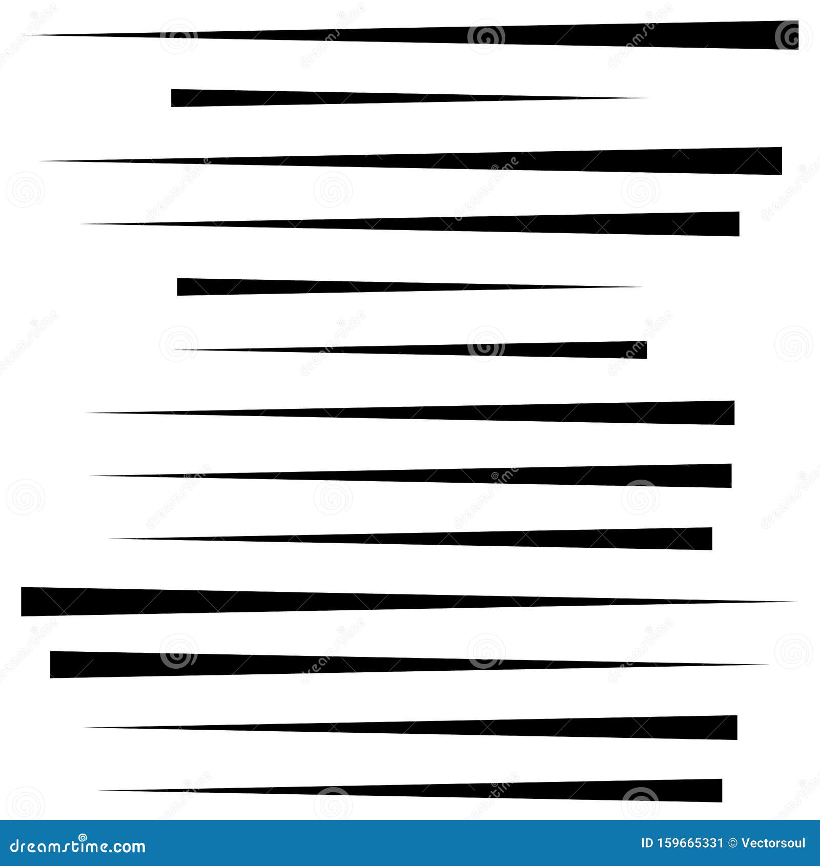 Random Lines Element. Random Horizontal Lines. Irregular Straight ...