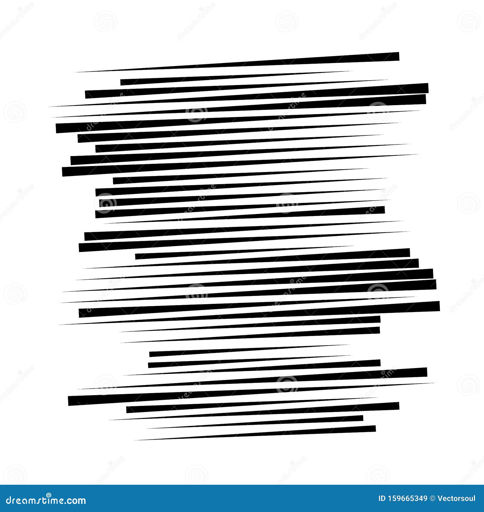 Random Lines Element. Random Horizontal Lines. Irregular Straight ...