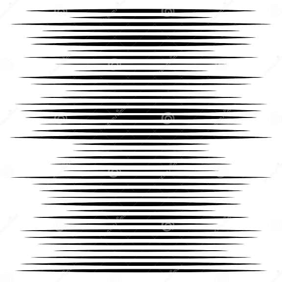 Random Lines Element. Random Horizontal Lines. Irregular Straight ...
