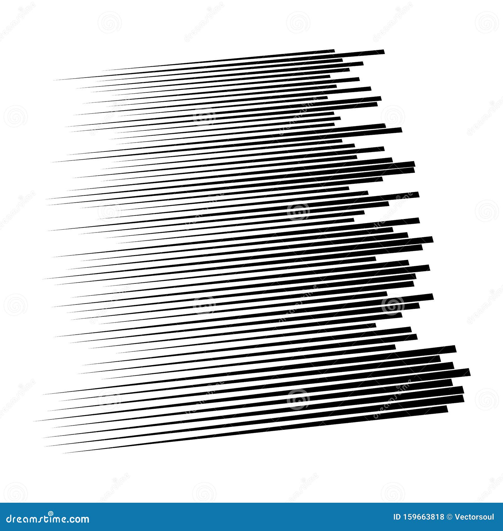 Random Lines Element. Random Horizontal Lines. Irregular Straight ...