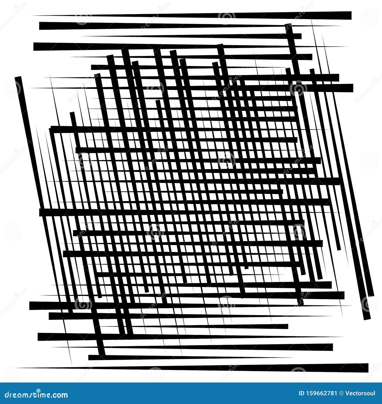 Random Lines Grid, Mesh. Dynamic, Irregular Overlap, Intersect Lines ...