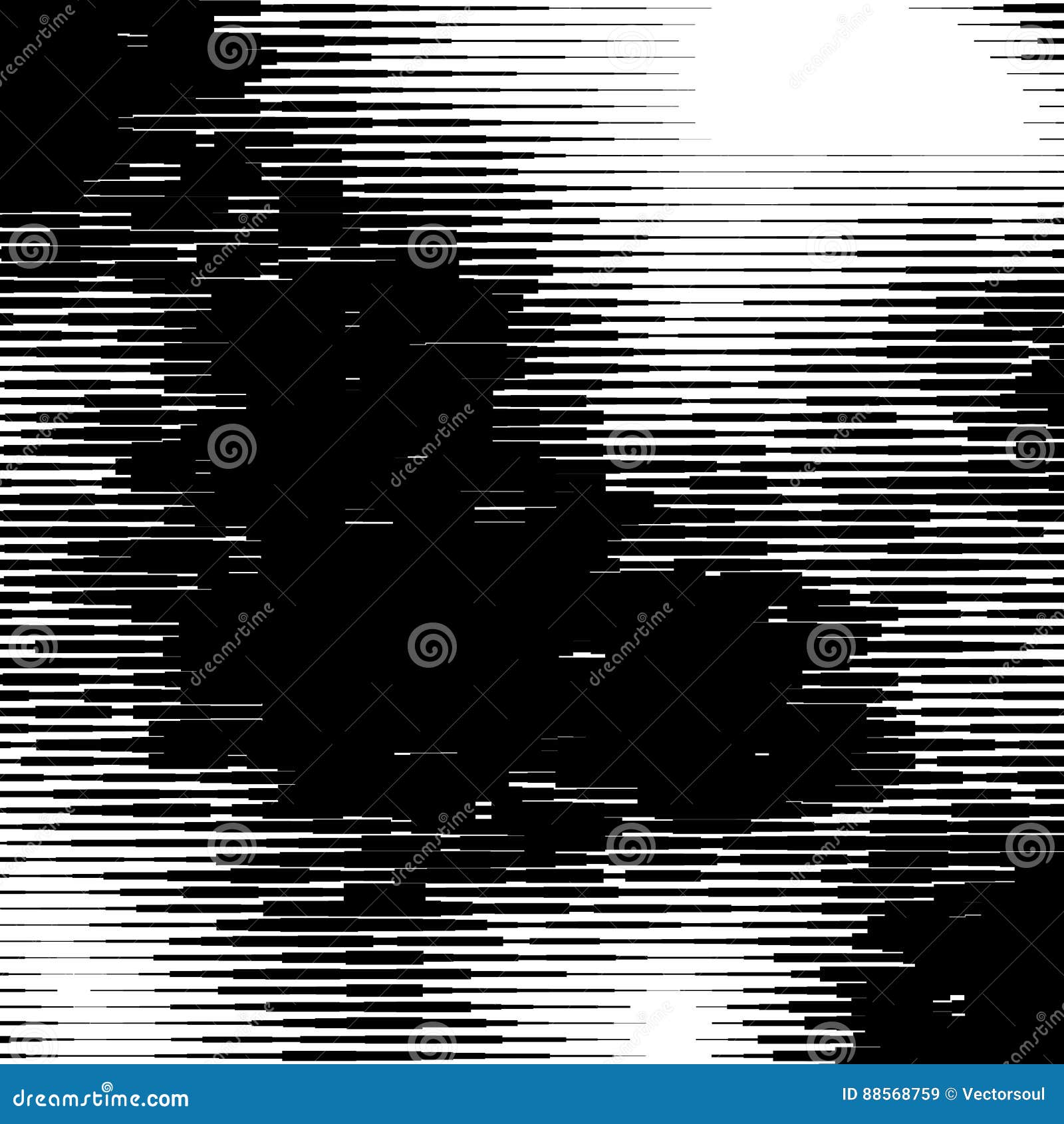 Random Lines, Stripes Texture. Glitch, Interference, Malfunction Stock ...