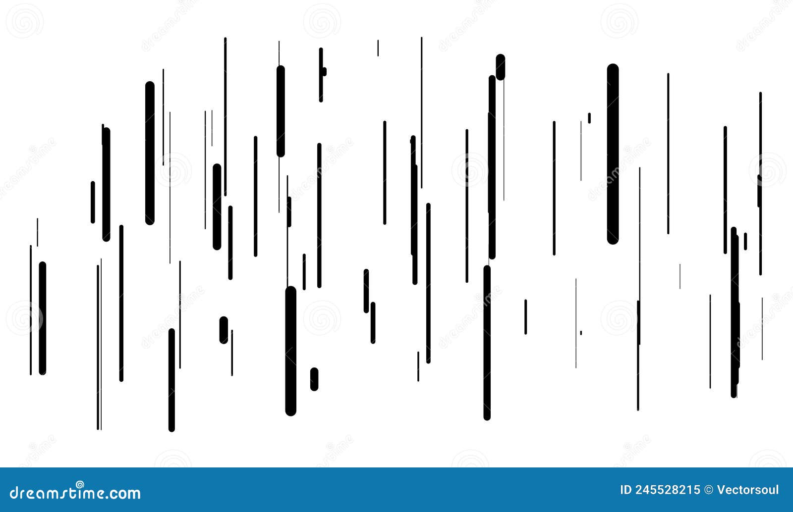 Random Lines, Stripes Vector Illustration Stock Vector - Illustration ...