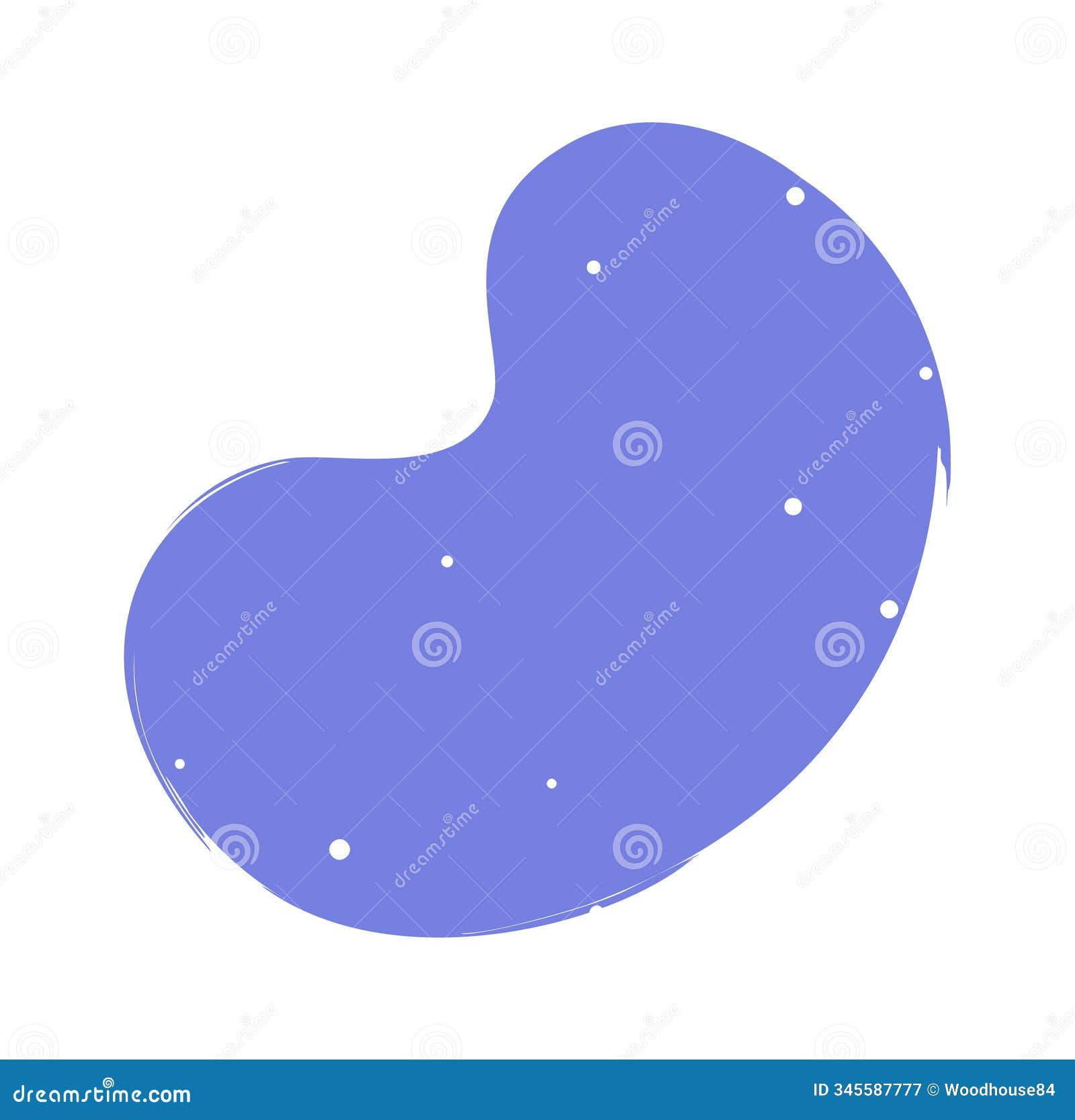 Red Liquid Blob With Lines And Circle. Cartoon Vector | CartoonDealer ...