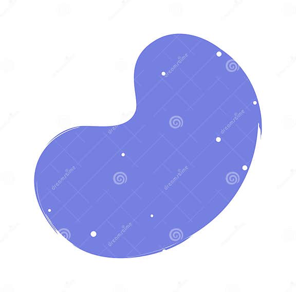 Random Liquid Blob Shape Element Stock Illustration - Illustration of ...