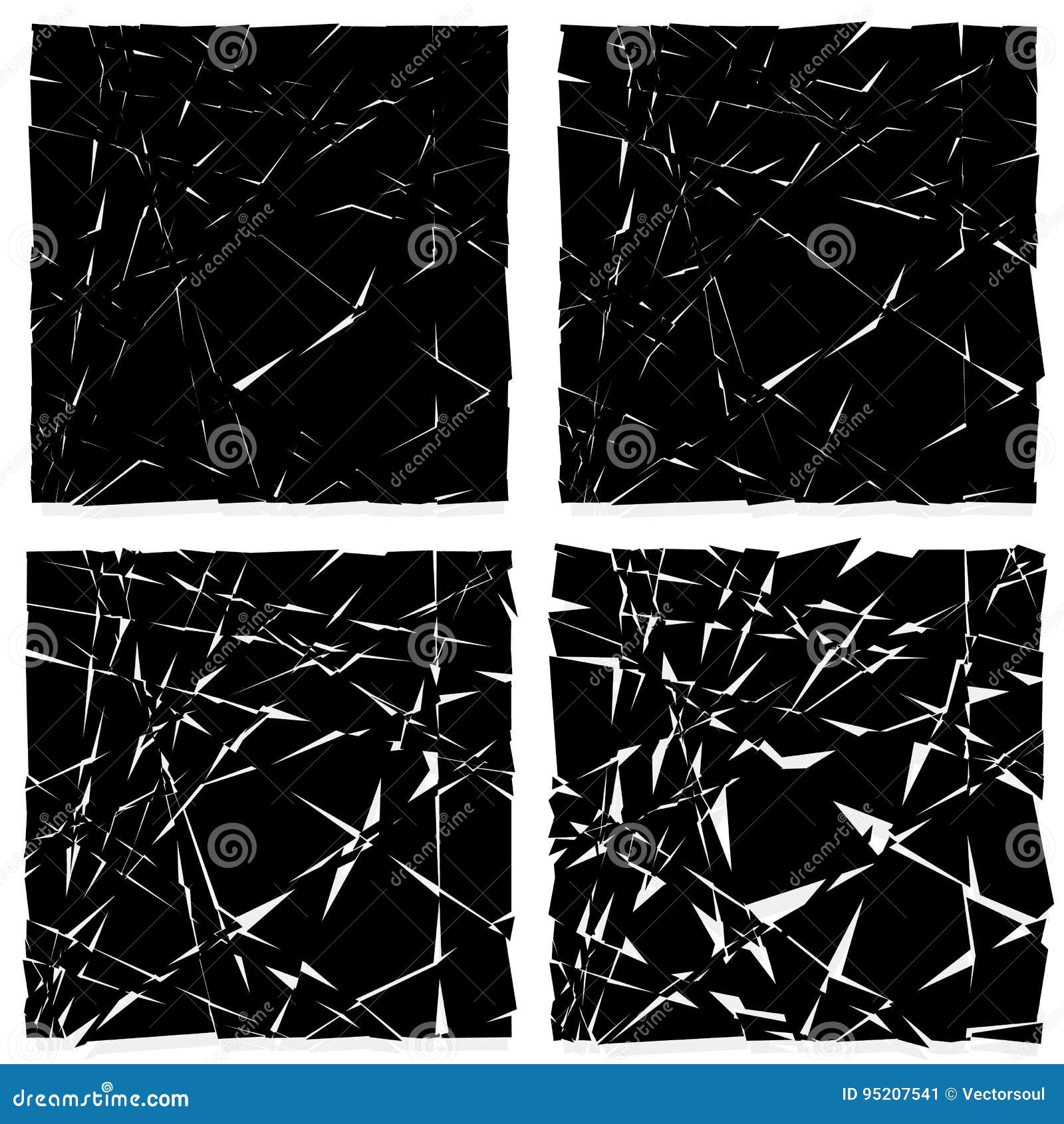 Mosaic Of Irregular Squares In Different Gold Tones Royalty-Free Stock ...