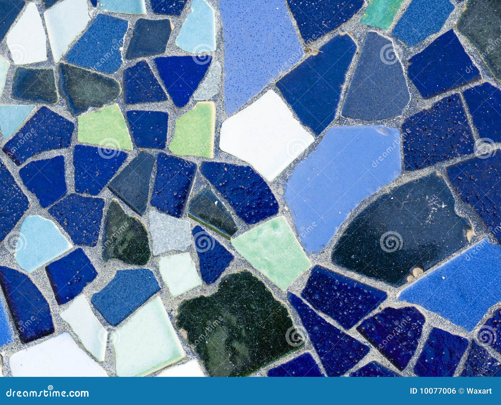 Random Mosaic Pattern Picture. Image: 10077006