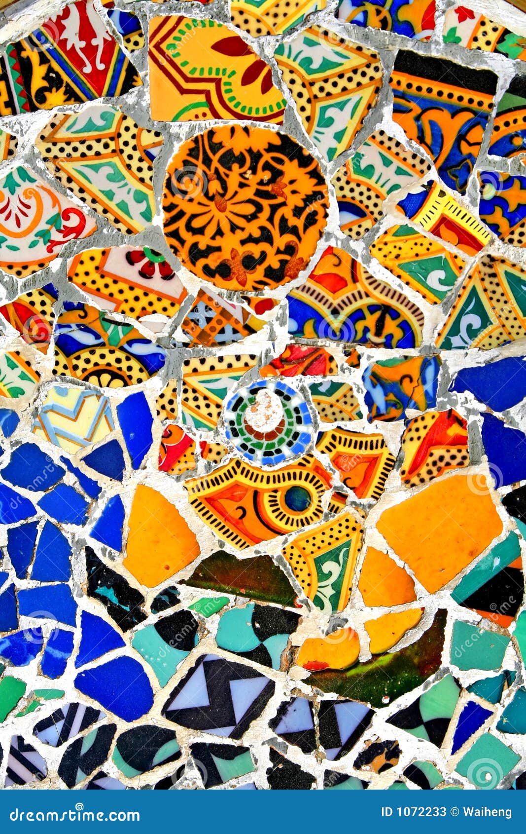 Random Mosaic Pattern stock image. Image of spain, summer - 1072233