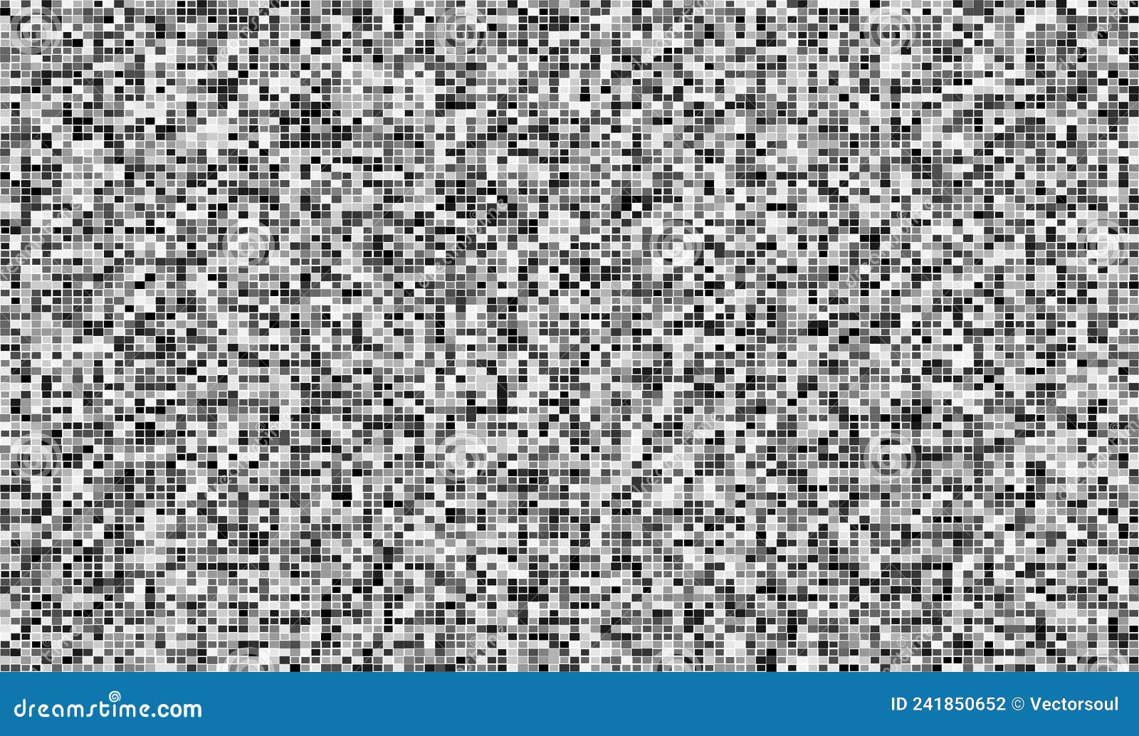 Random Mosaic Square Tiles Seamless, Repeatable Cubism Pattern, Texture ...