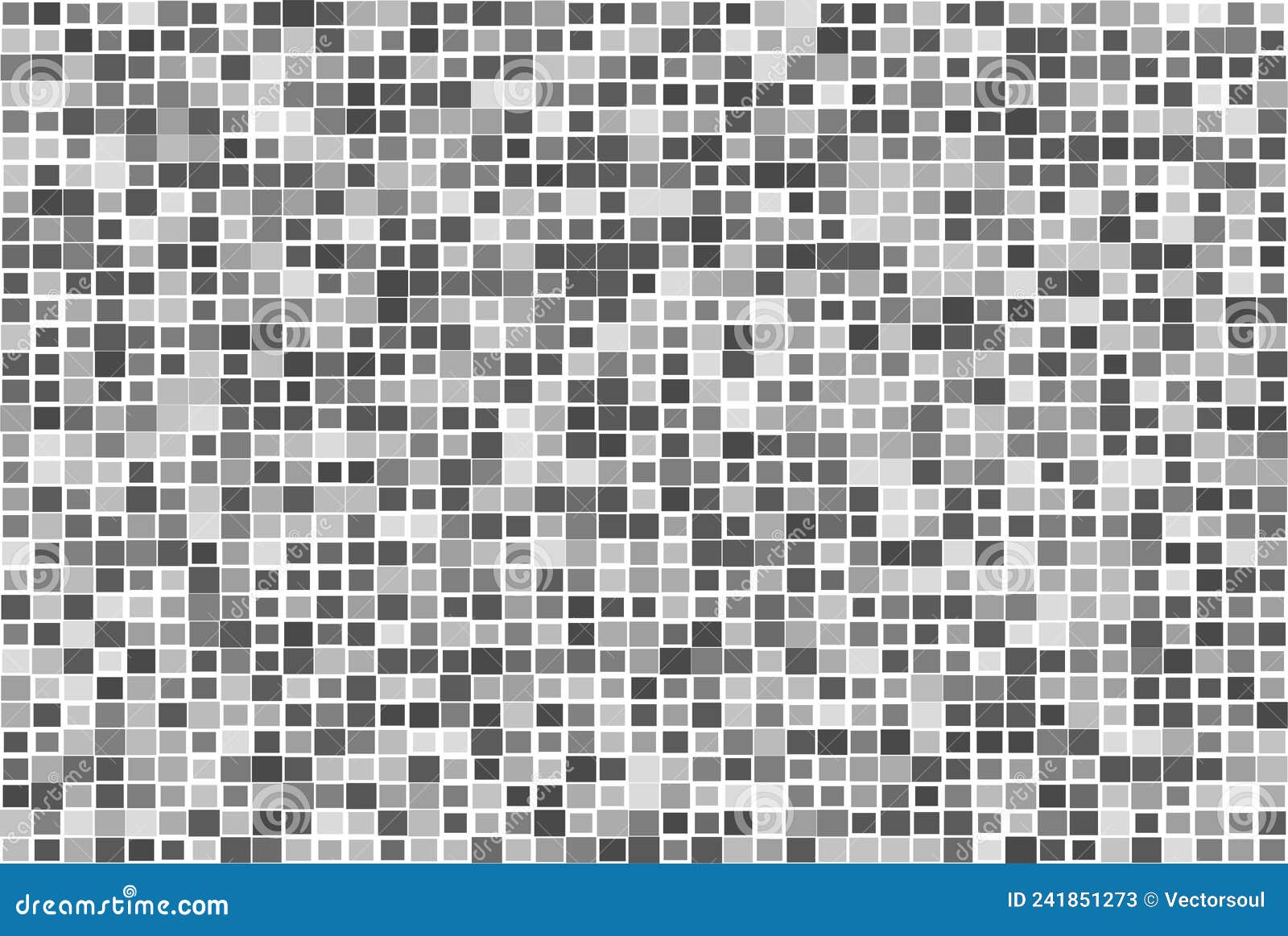 Random Mosaic Square Tiles Seamless, Repeatable Cubism Pattern, Texture ...