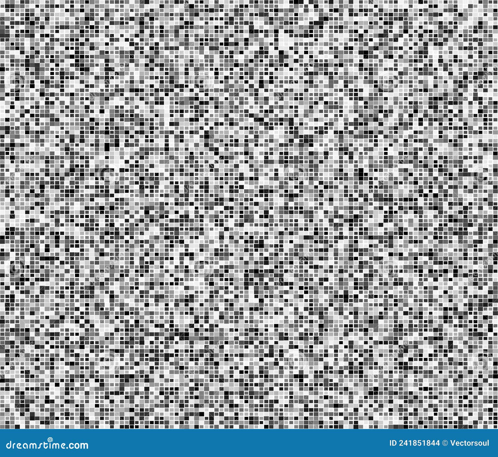 Random Mosaic Square Tiles Seamless, Repeatable Cubism Pattern, Texture ...
