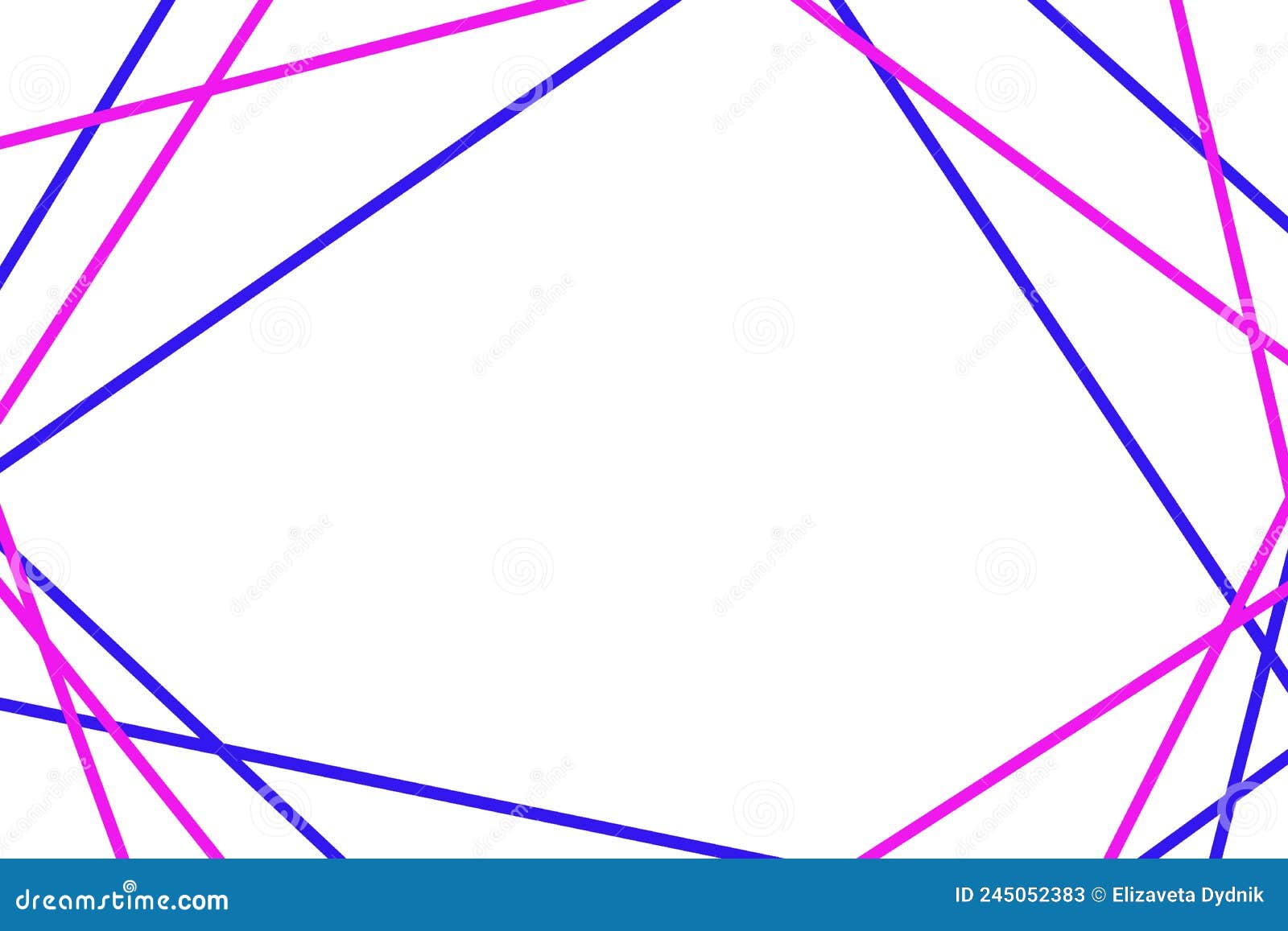Random Multicolored Lines Isolated on a White Background. Desktop or ...