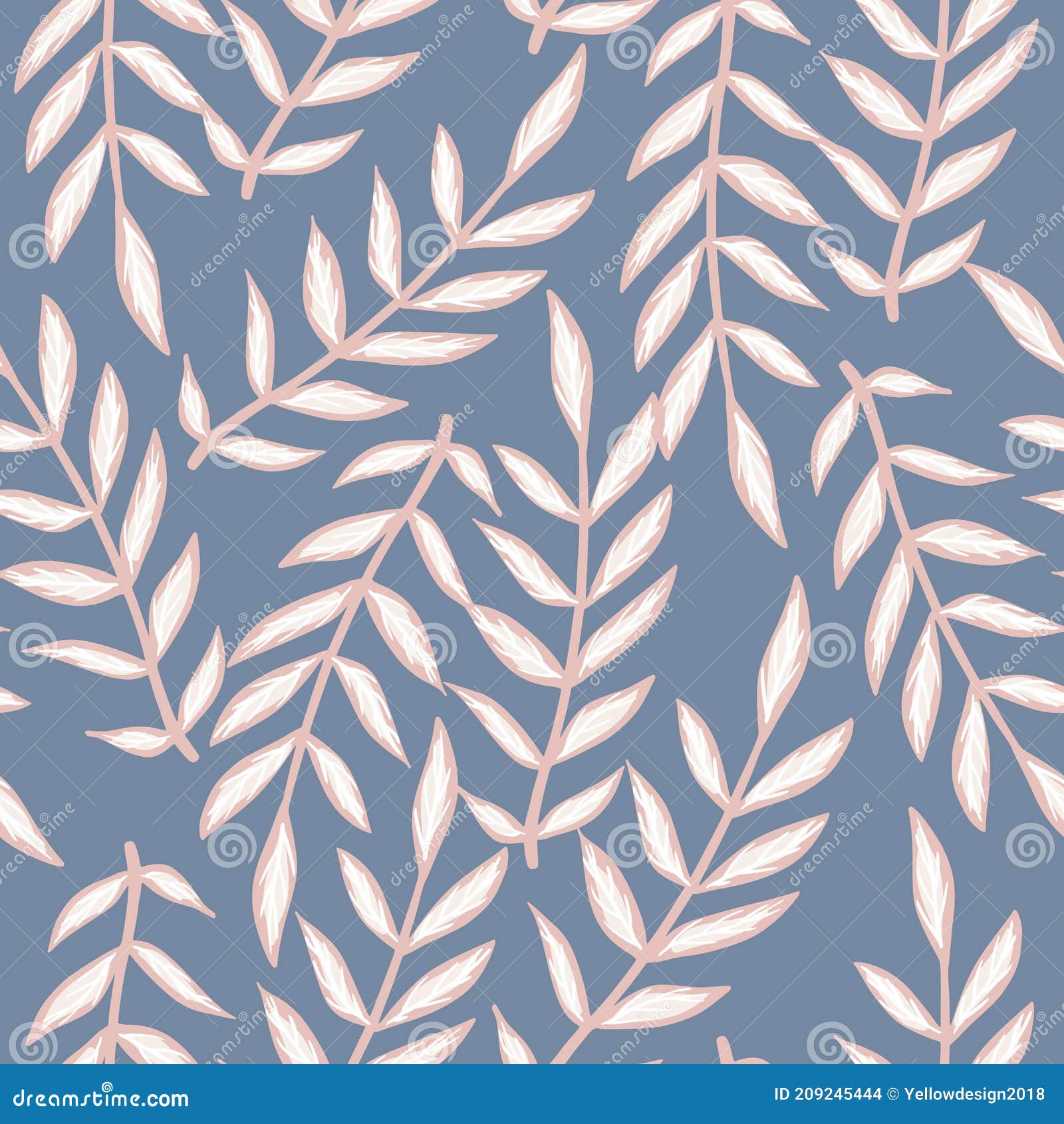 Leaf Pattern Nature Frame Layout Of Heart Shaped Green Leaves ...