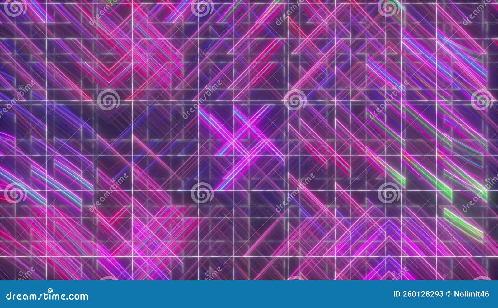 Random neon lines stock illustration. Illustration of animation - 260128293