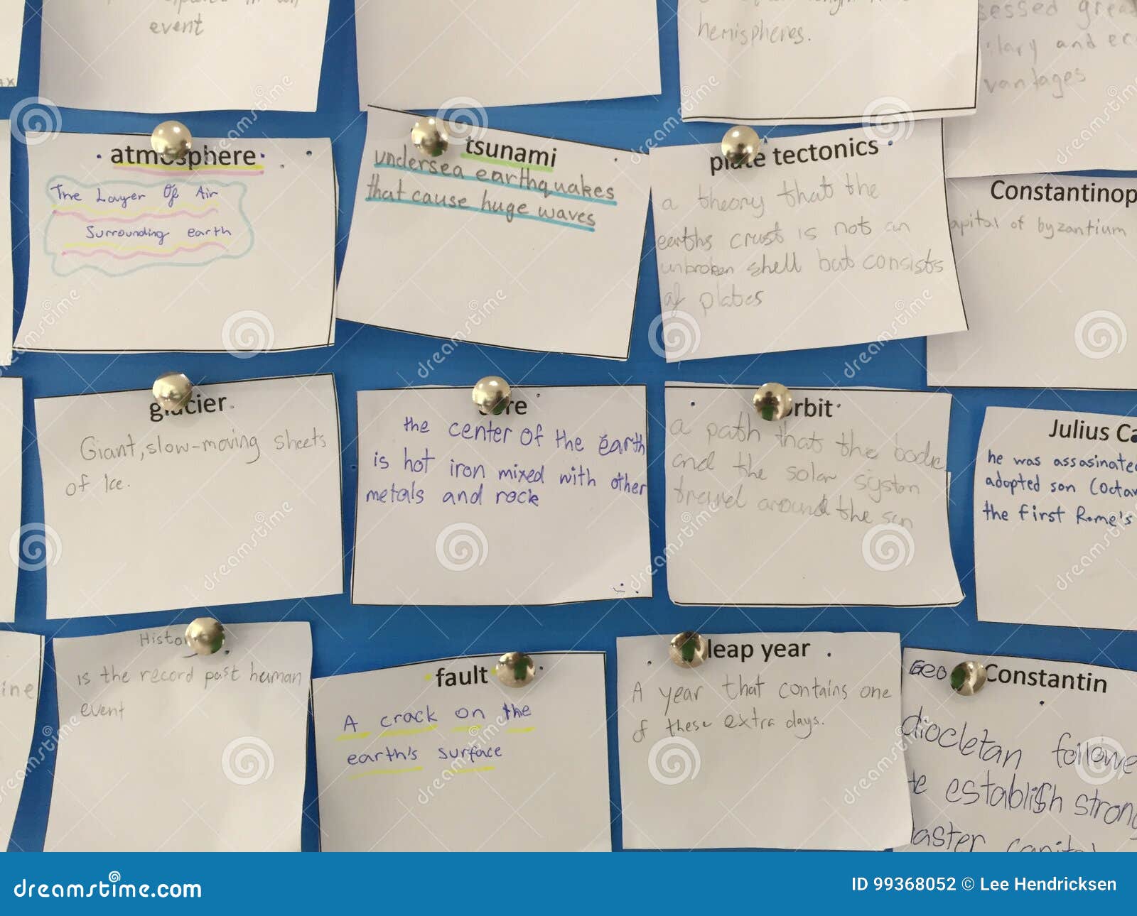 Random notes on a wall stock photo. Image of wall, real - 99368052