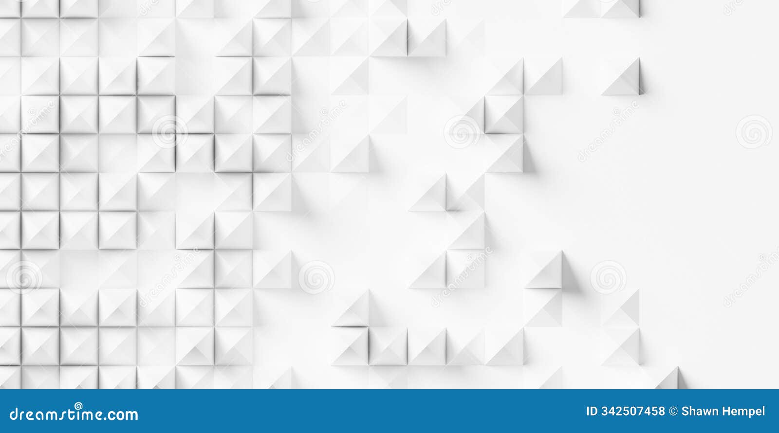 Random Offset And Inset White Hexagon Honeycomb Pyramids Background ...