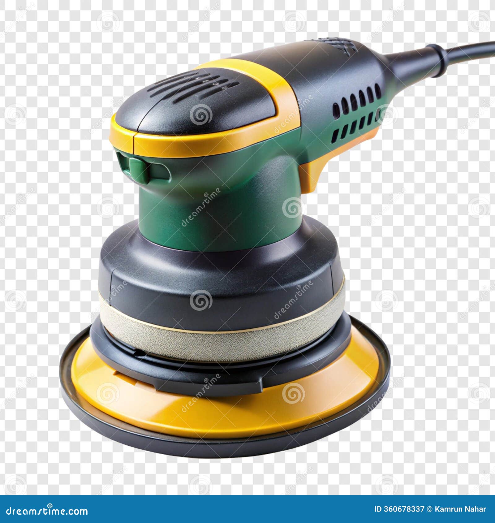 Random Orbital Sander Carpenters Hand Tool Icon Cartoon Vector ...
