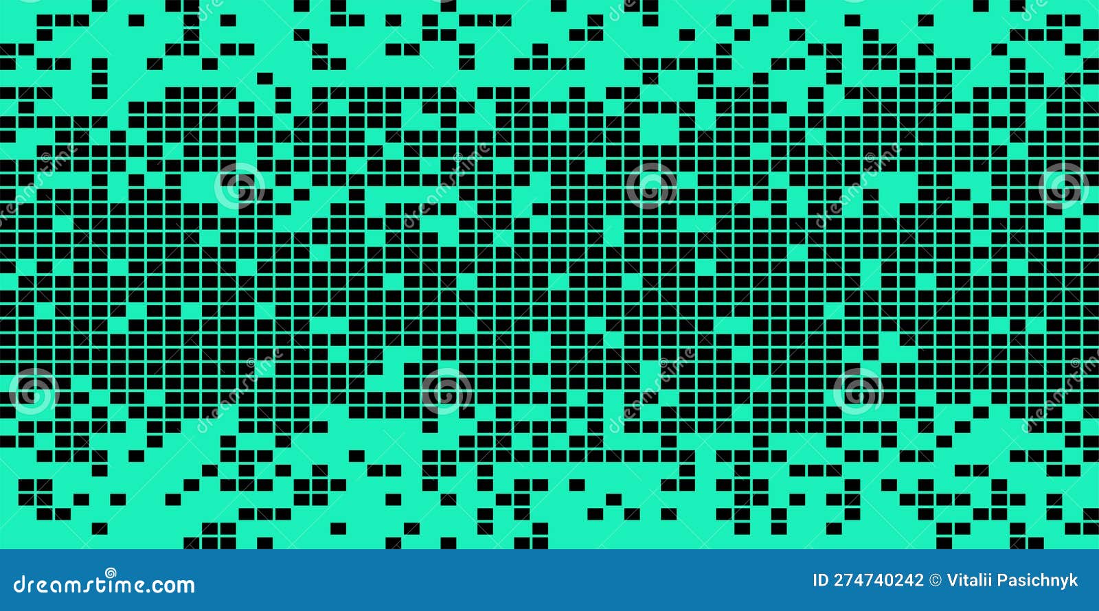 Random Pixels Pattern On Green Background. Shuffled Pixels Texture ...