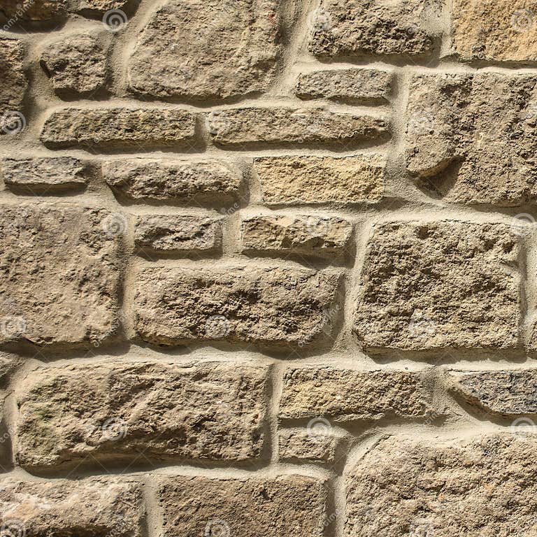 Random Rubble Stone Wall Background Stock Photo - Image of random ...