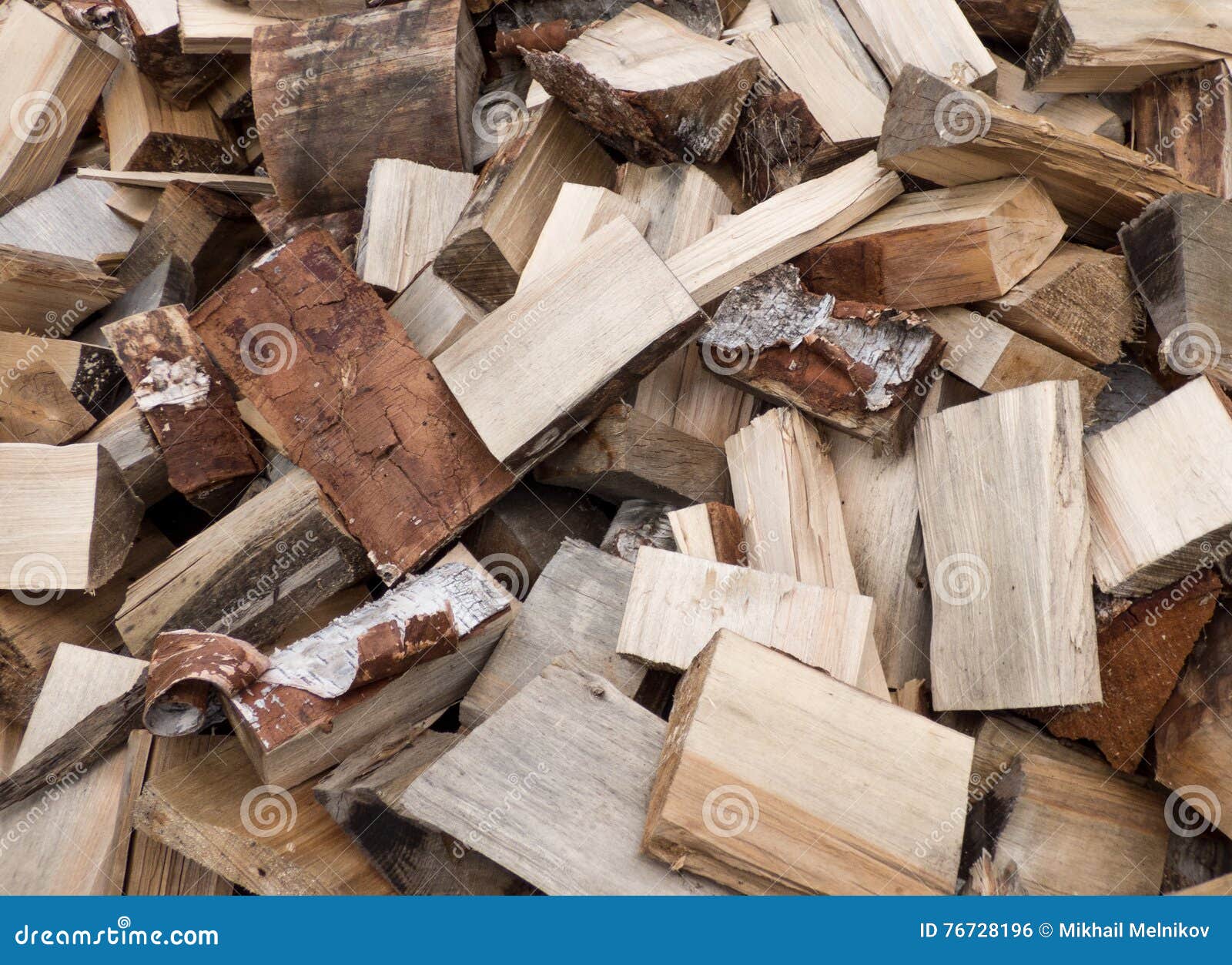Random Scattered Logs. Firewood Background. Stock Photo - Image of ...