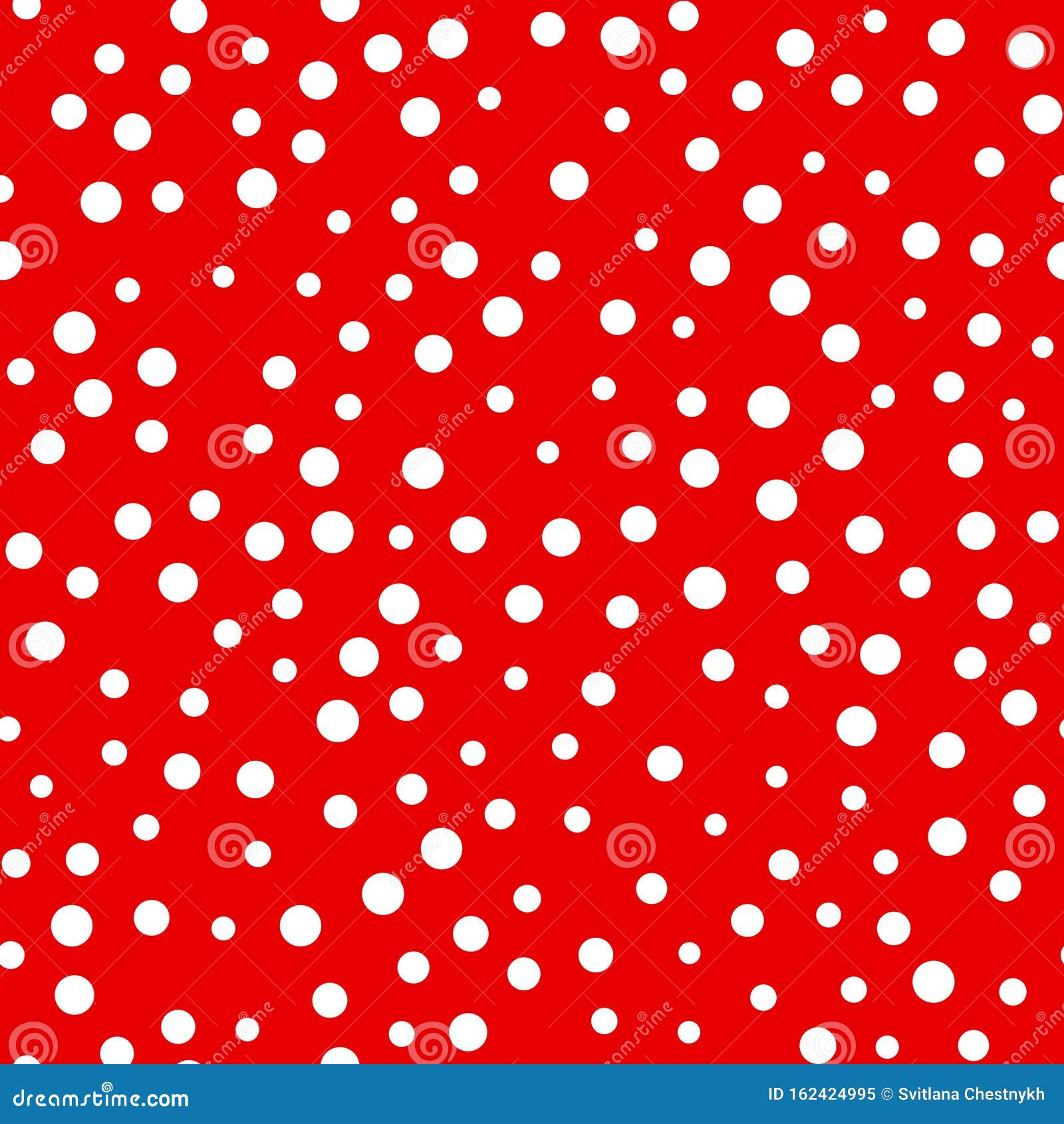 Random Scattered Polka Dot Pattern, Abstract Red and White Background ... Random Scattered Polka Dot Pattern, Abstract Red and White Background ...