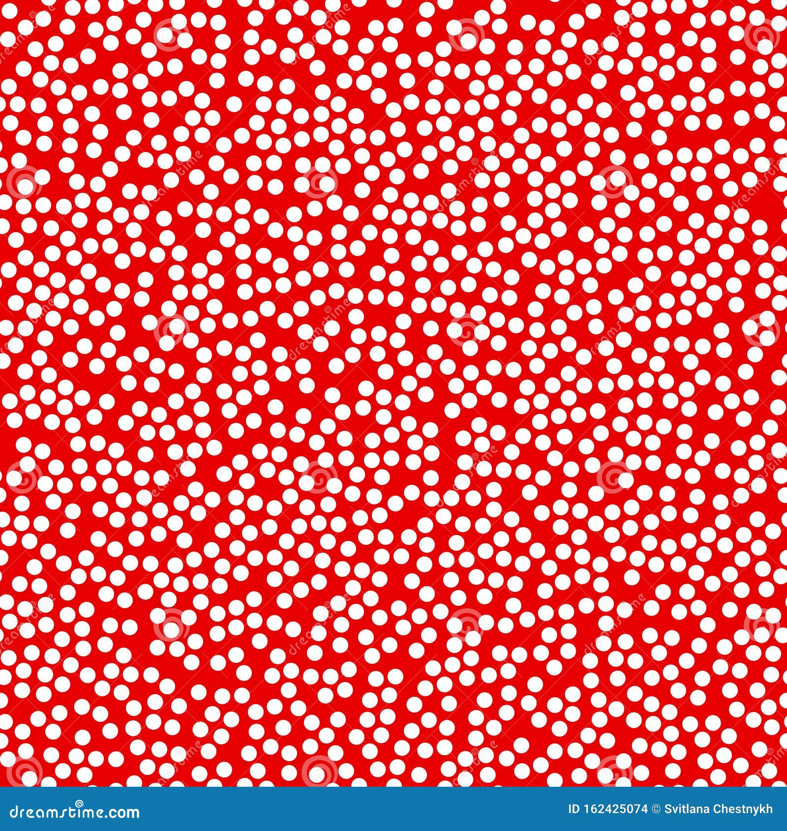 Random Scattered Polka Dot Pattern, Abstract Red and White Background ... Random Scattered Polka Dot Pattern, Abstract Red and White Background ...