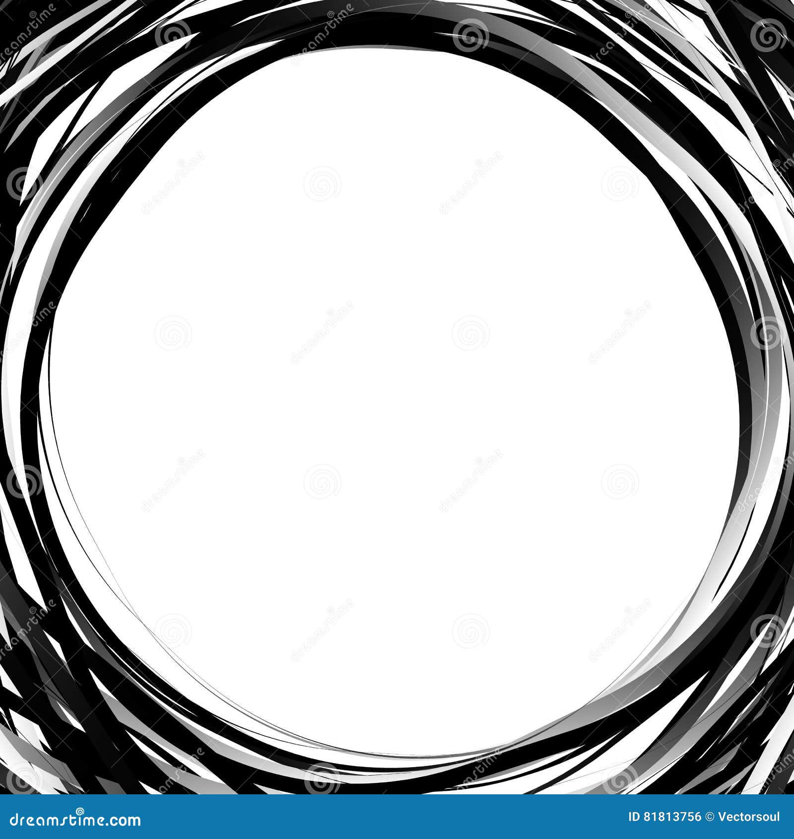 Random Scribble Circles. Concentric Circles In A Hand Drawn Style ... Random Scribble Circles. Concentric Circles In A Hand Drawn Style ...