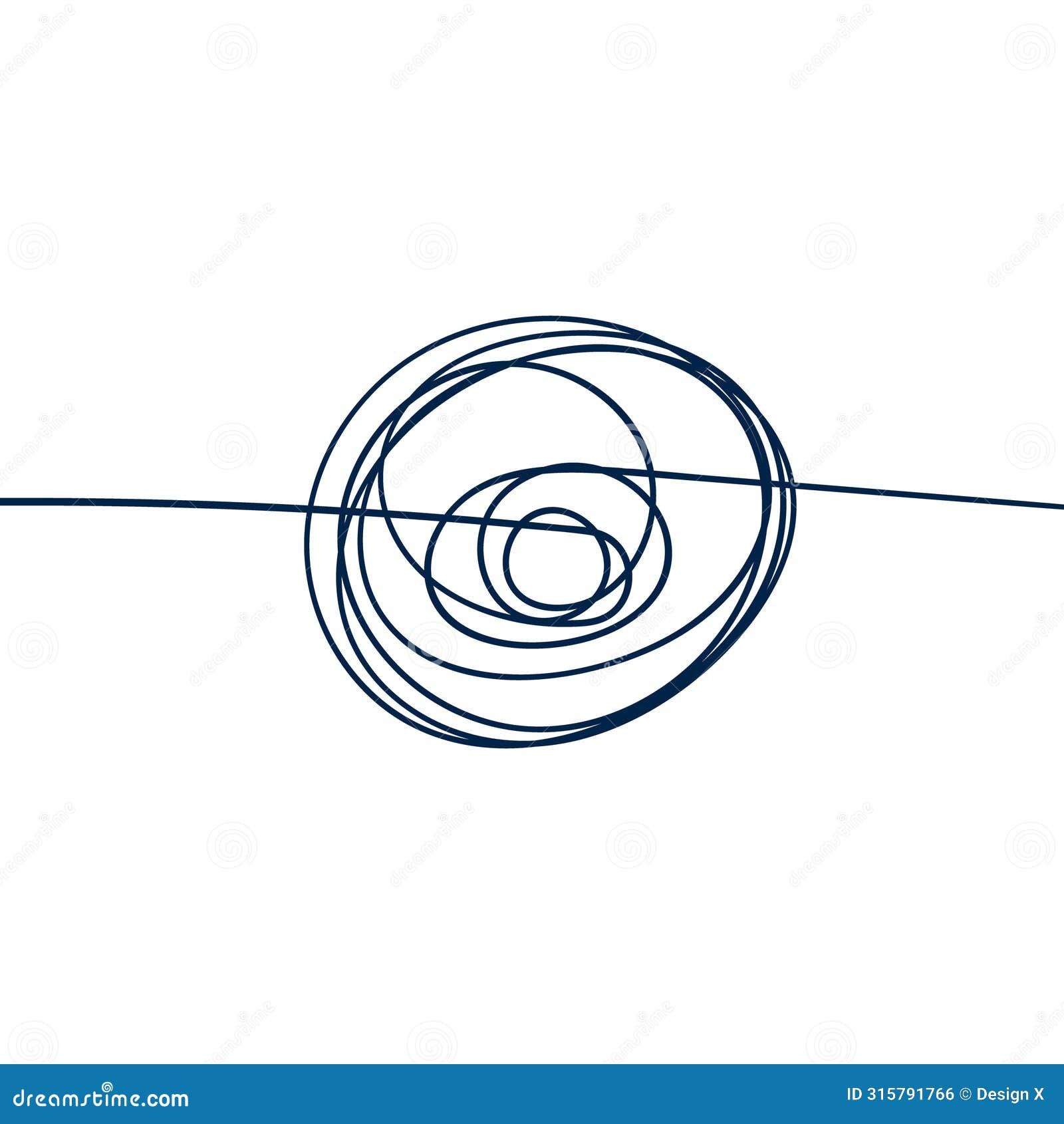 Random Scribble. Scribble Doodle Vector Hand Drawing Stock Vector ...