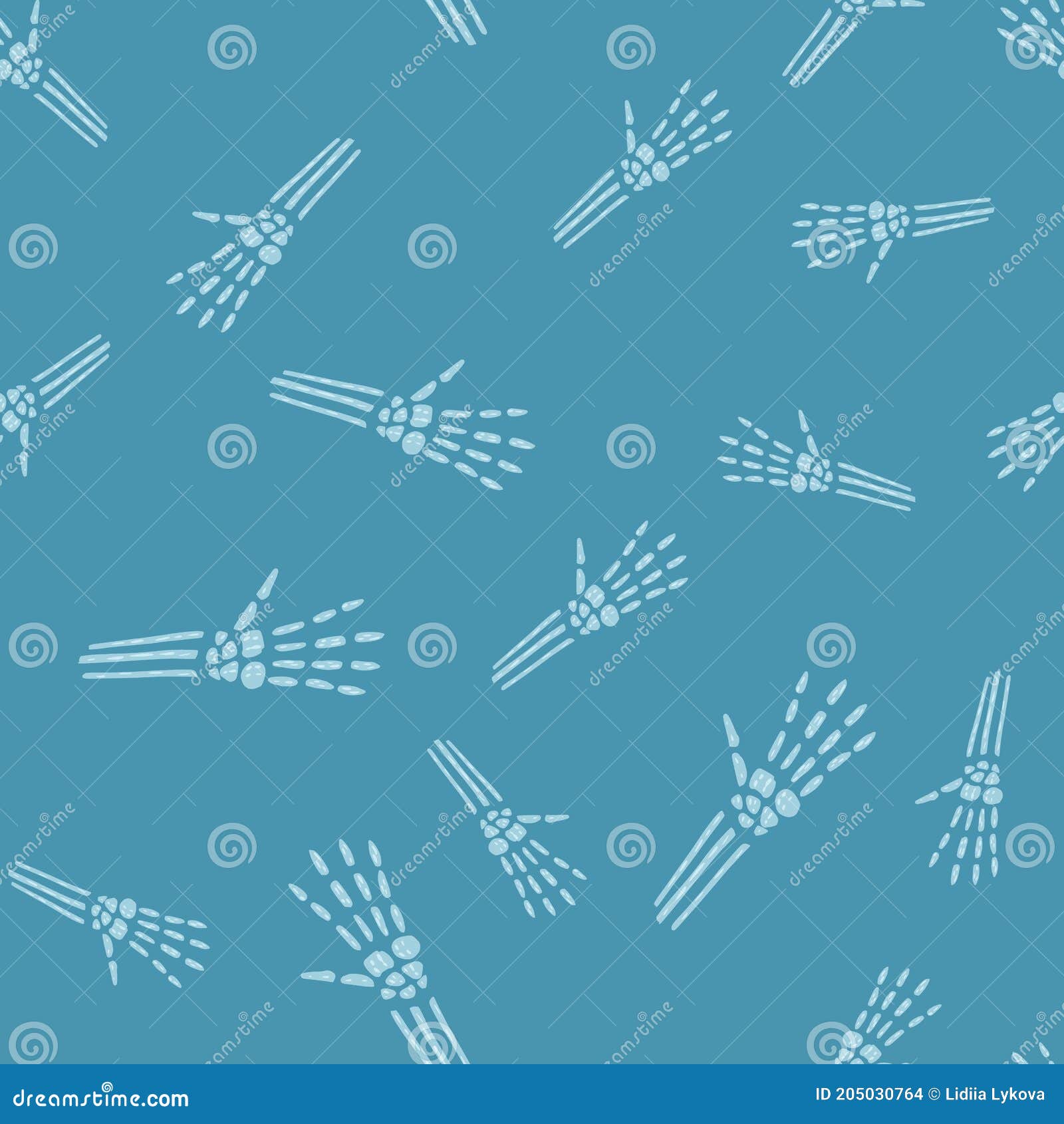 Bones Of The Hands. Palm And Fingers. Vector Image On White Background ...