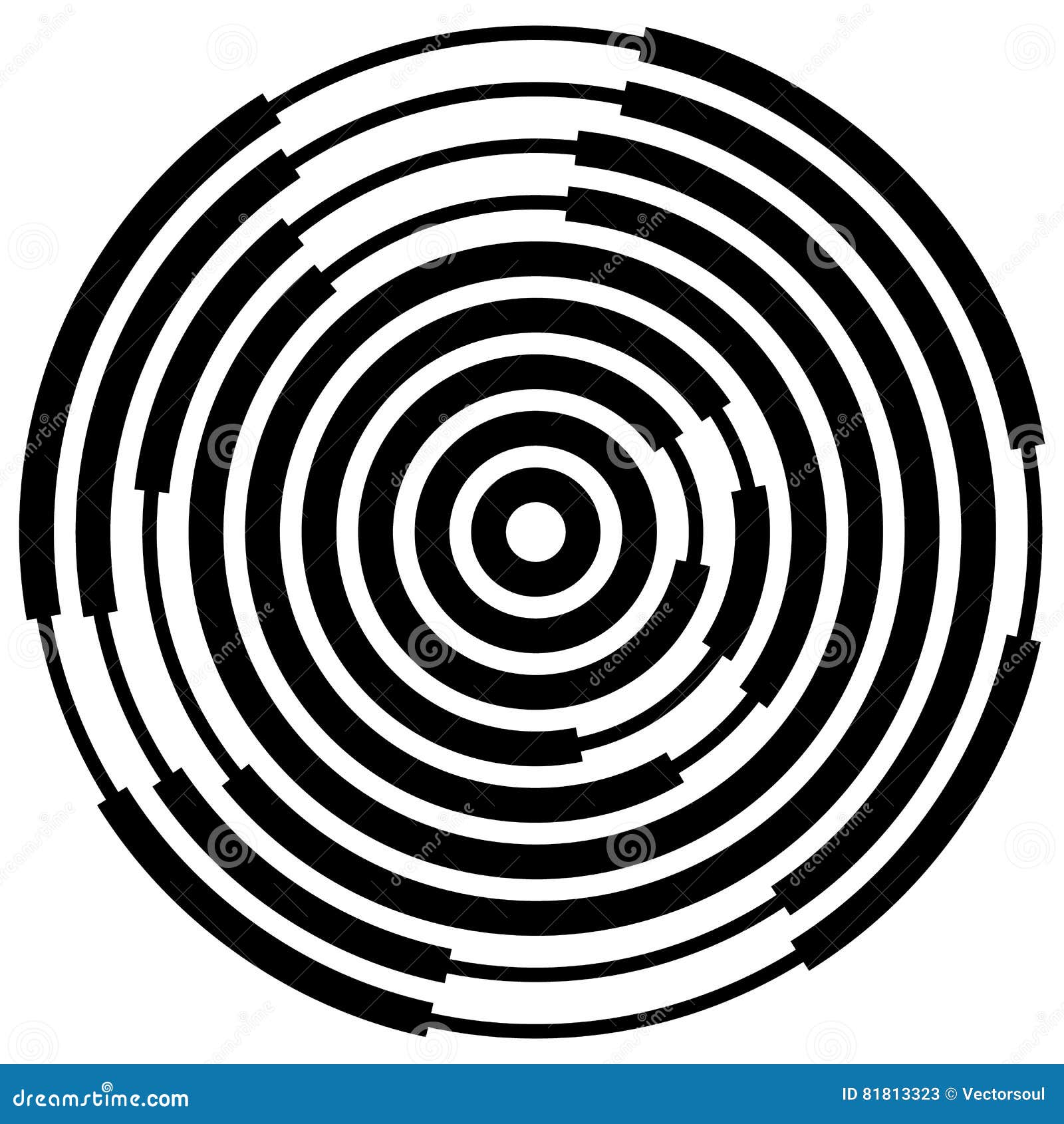 Segmented Radial Wheel Bar Infographic Chart Design Template For Dark ...