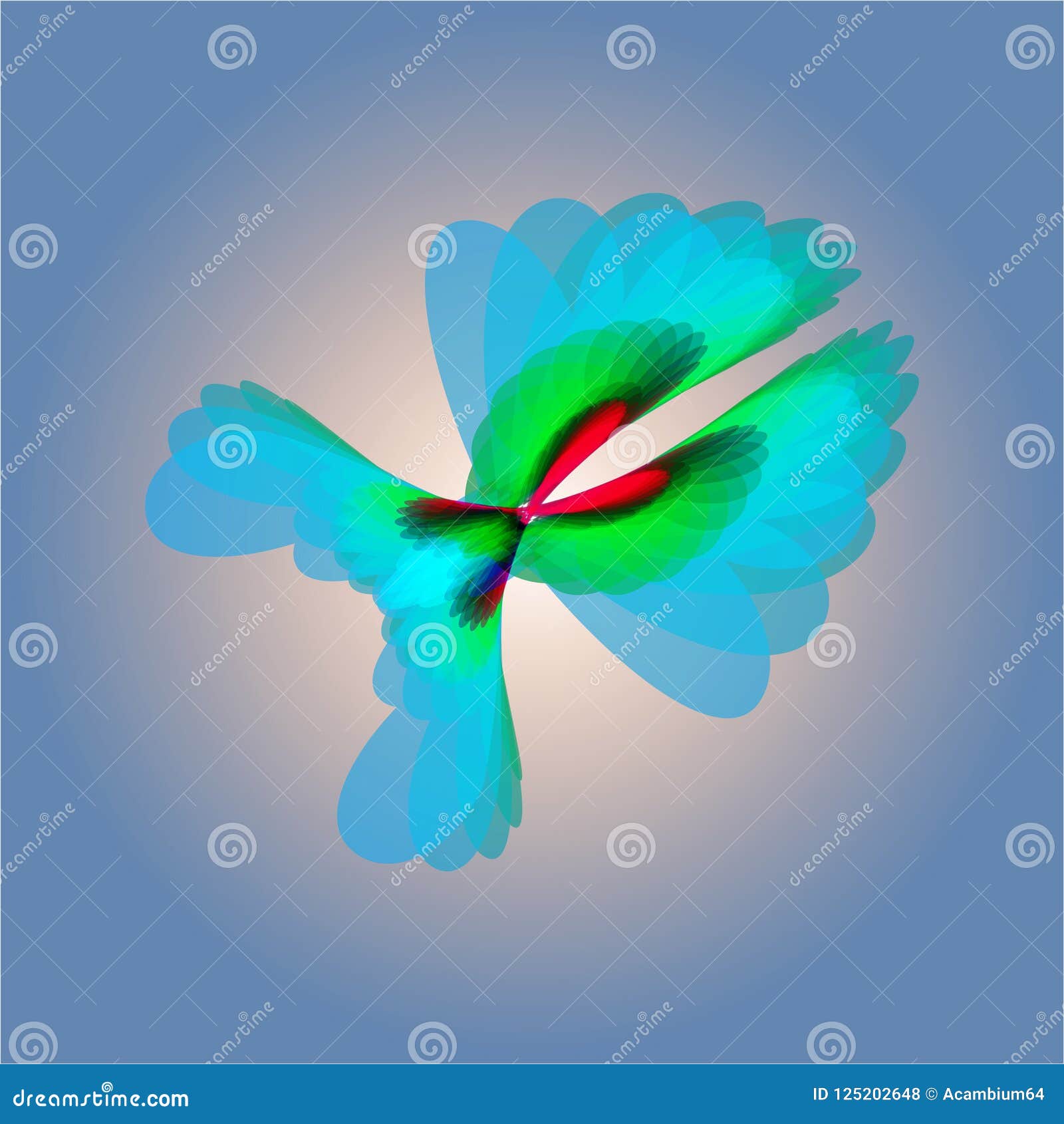 Random Shape Object with Fish Like Abstract Background Stock Vector ...