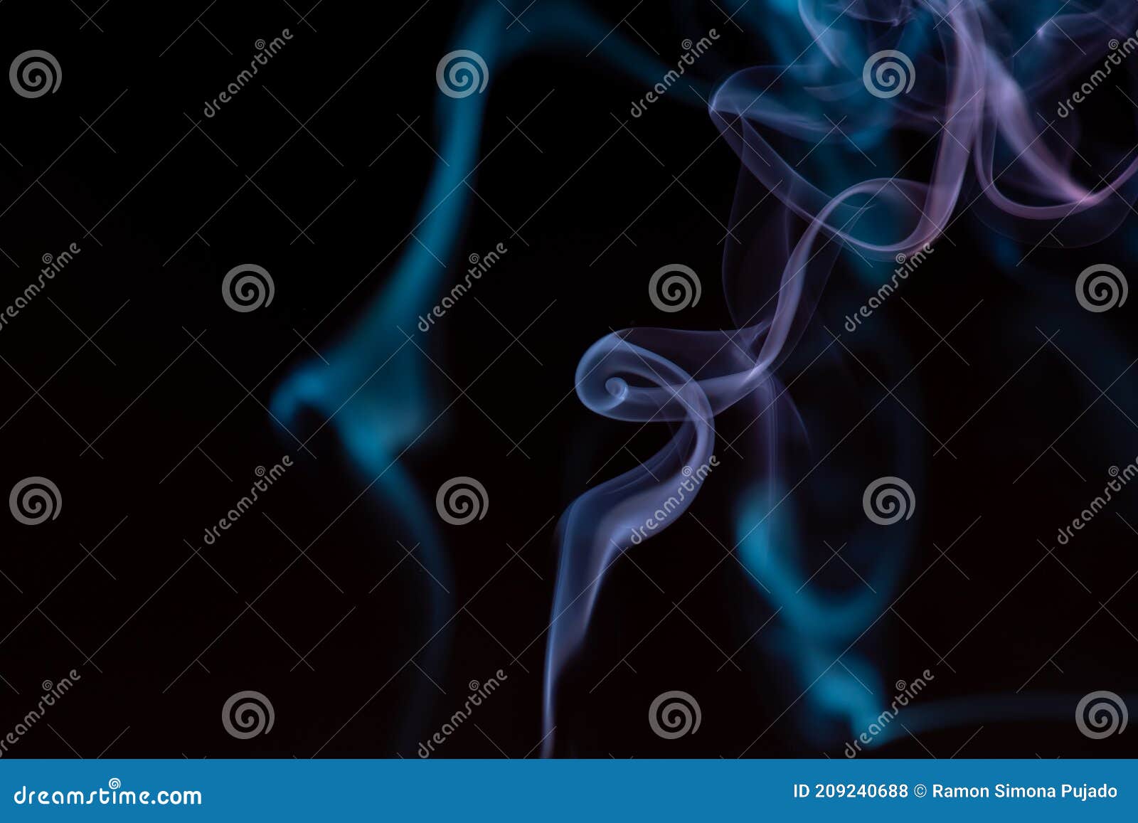 Random Shapes of Colored Smoke Fired with Colored Flash and Soft Colors ...