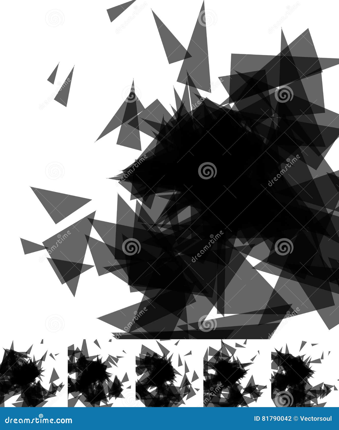 Random Shards, Splinters Abstract, Artistic Background / Pattern Stock ...