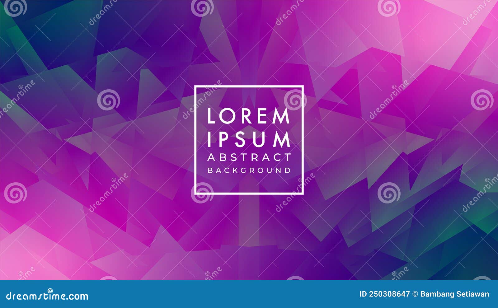 Random Sharp Geometric Pattern in Dark Neon Color Gradient. Abstract ...